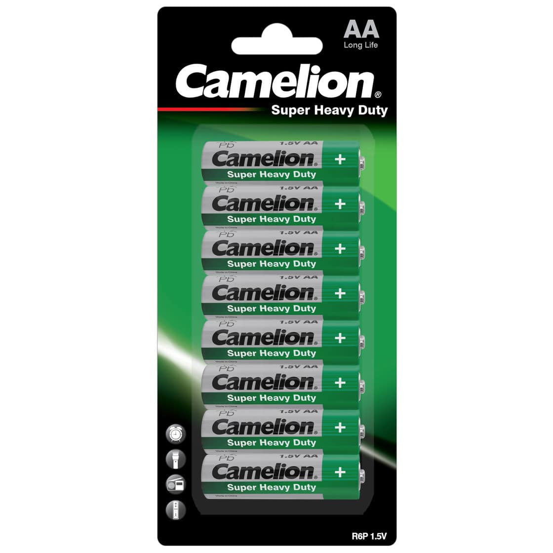 Super Heavy Duty AA Mignon R6 1,5V 8er Blister Von Camelion | Batterien ...